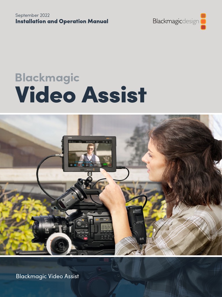 Blackmagic Video Assist | PDF