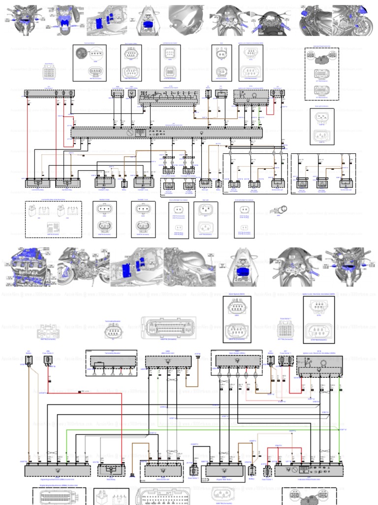 BMW S1000RR Wiring and Fuse Diagrams | PDF | Vehicles | Motor Vehicle