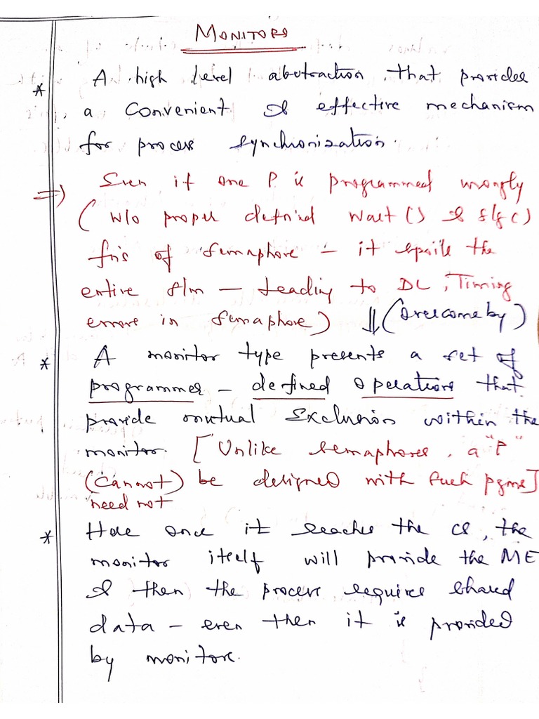 19-Monitor - Solution To DP Problem Using Monitors-12!06!2023 | PDF