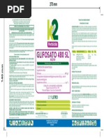 Glifosol - Herbicidas - Ficha Tecnica | PDF | Fotosíntesis | Biosíntesis
