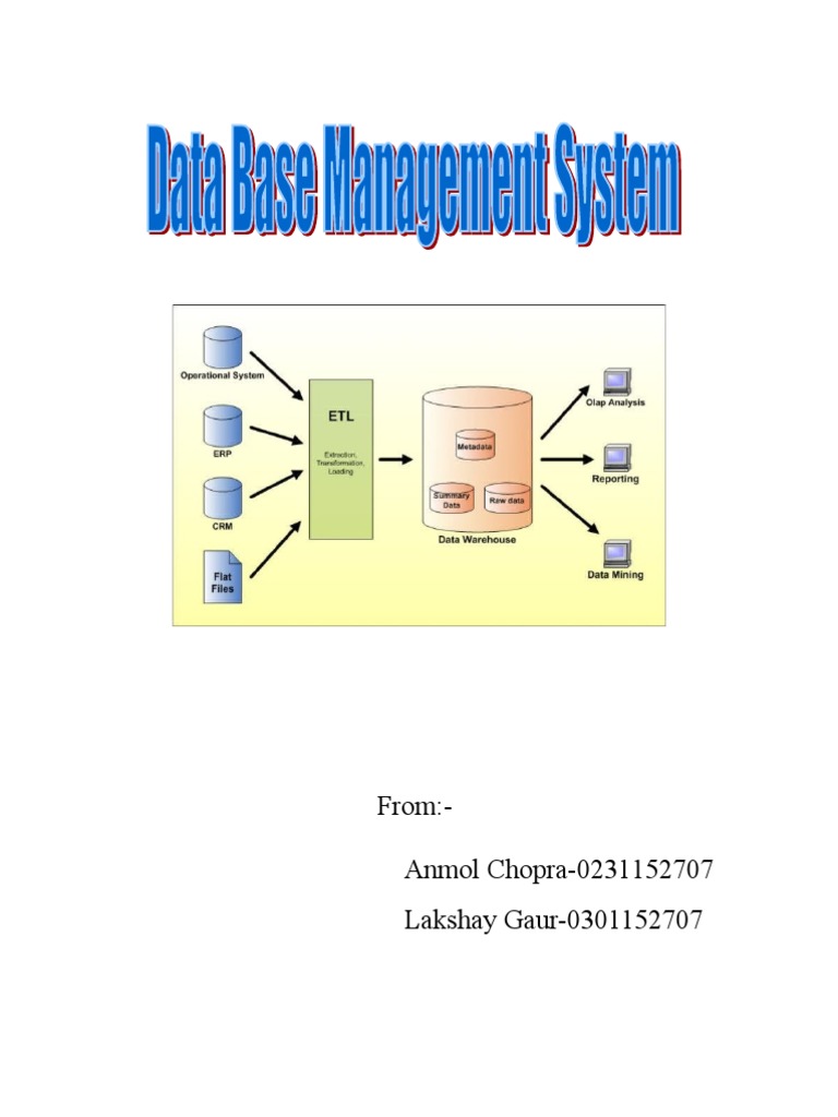 Data Warehouse | PDF