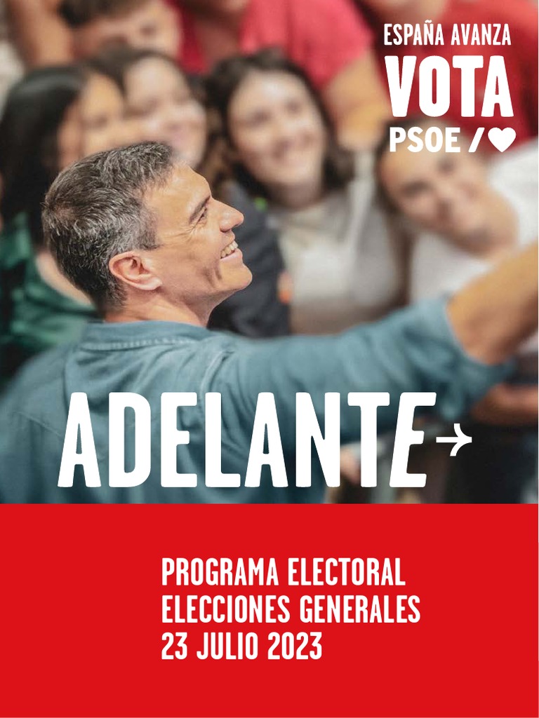 Programa Electoral Del PSOE Per Al 23-J | PDF