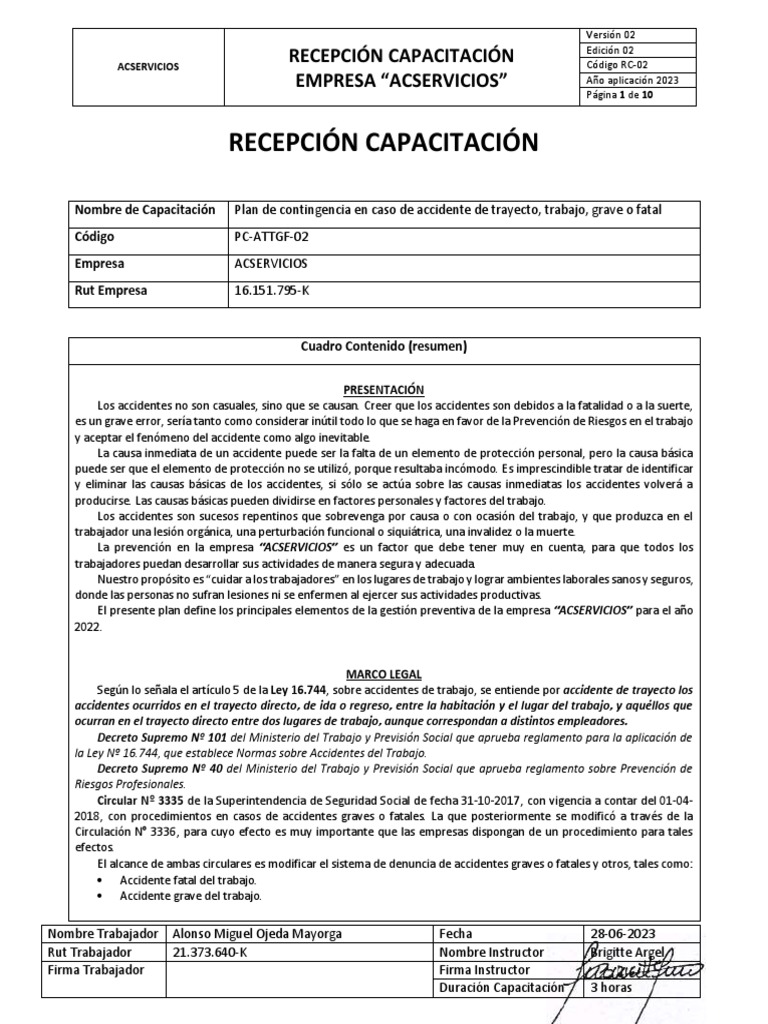 RC - Pca TTGF 02 | PDF