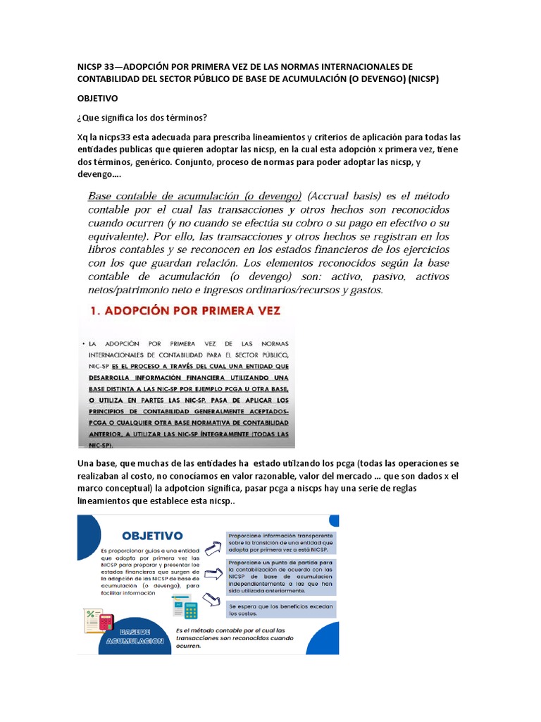 Nicsp 33 - Expo | PDF