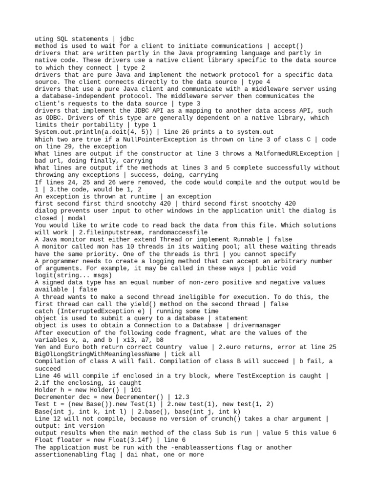 PRO192 | PDF | Class (Computer Programming) | Method (Computer Programming)