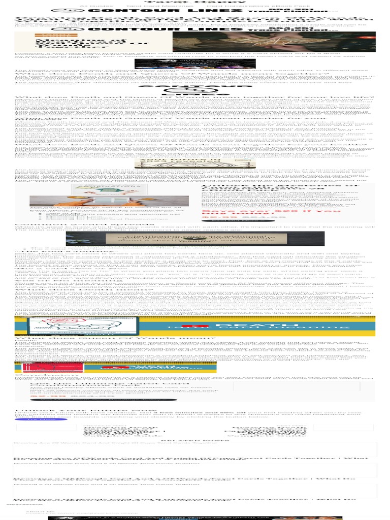 Drawing Death Card and Queen of Wands Tarot Cards Together What Do They Mean When Together A ...