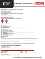 FISPQ do Catalisador MEK | PDF | Solubilidade | Vapor