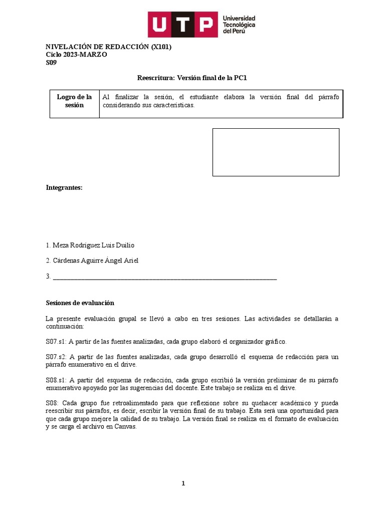 (AC-S11) Semana 11 - Tarea | PDF | Pensamiento | Cognición (AC-S11) Semana 11 - Tarea | PDF | Pensamiento | Cognición