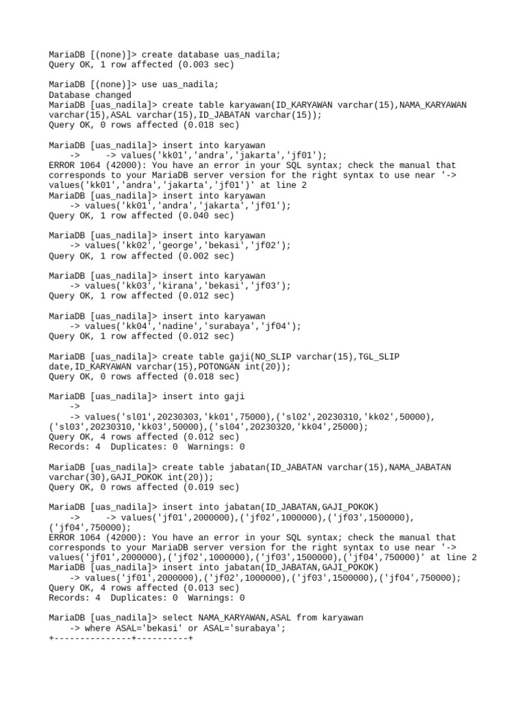 NadilaFitri UAS PSBD 202143501831 | PDF