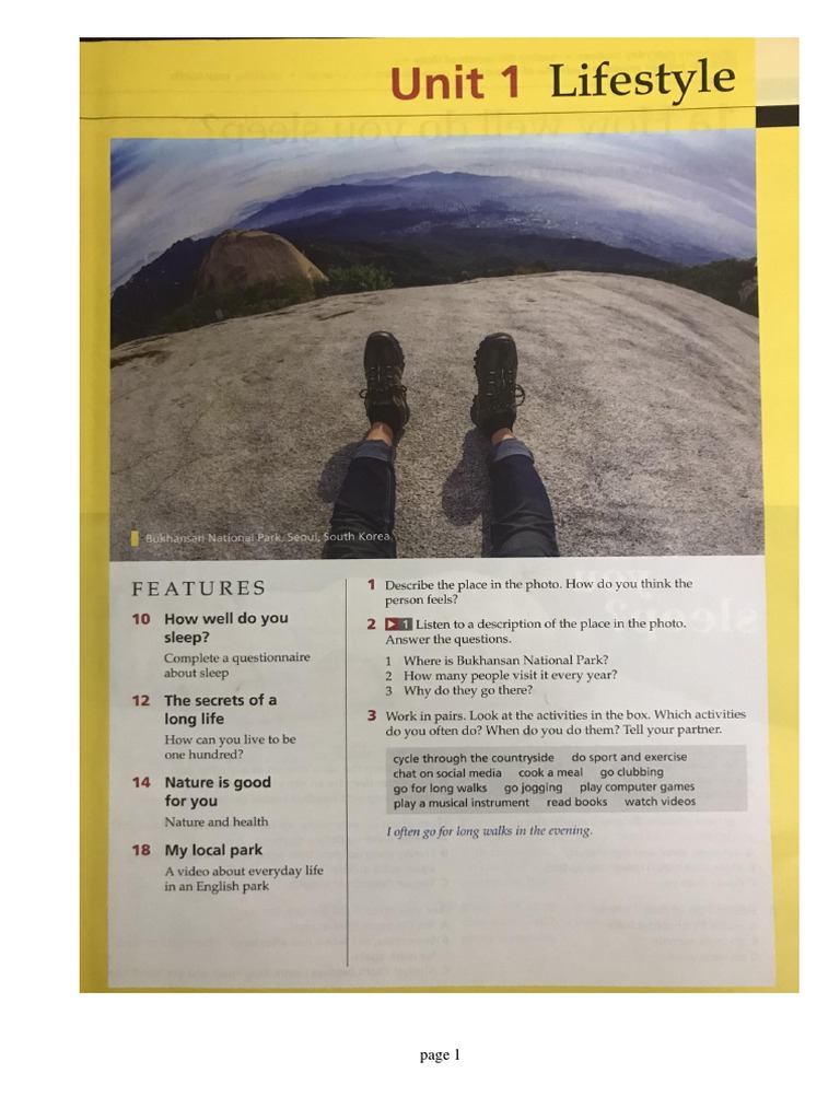 Unit 1 - Life - Student Book | PDF