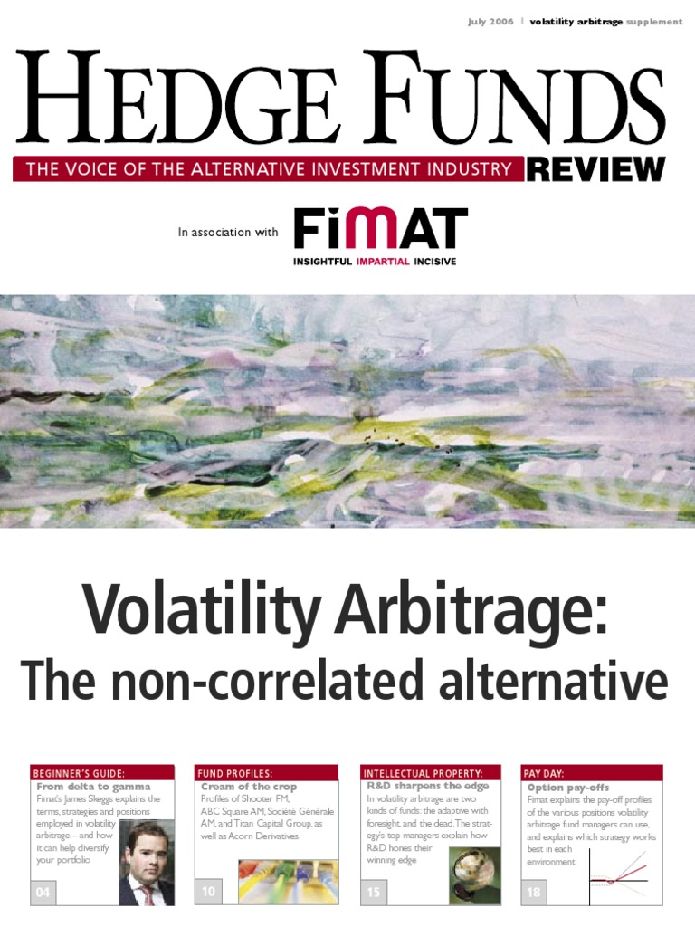 Volatility Arbitrage Special Issue | PDF | Greeks (Finance) | Vix