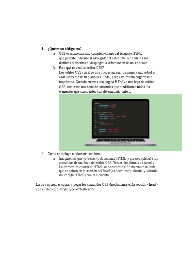 Dónde Va El Código Css: Guía Para Ubicarlo Correctamente – PGVI