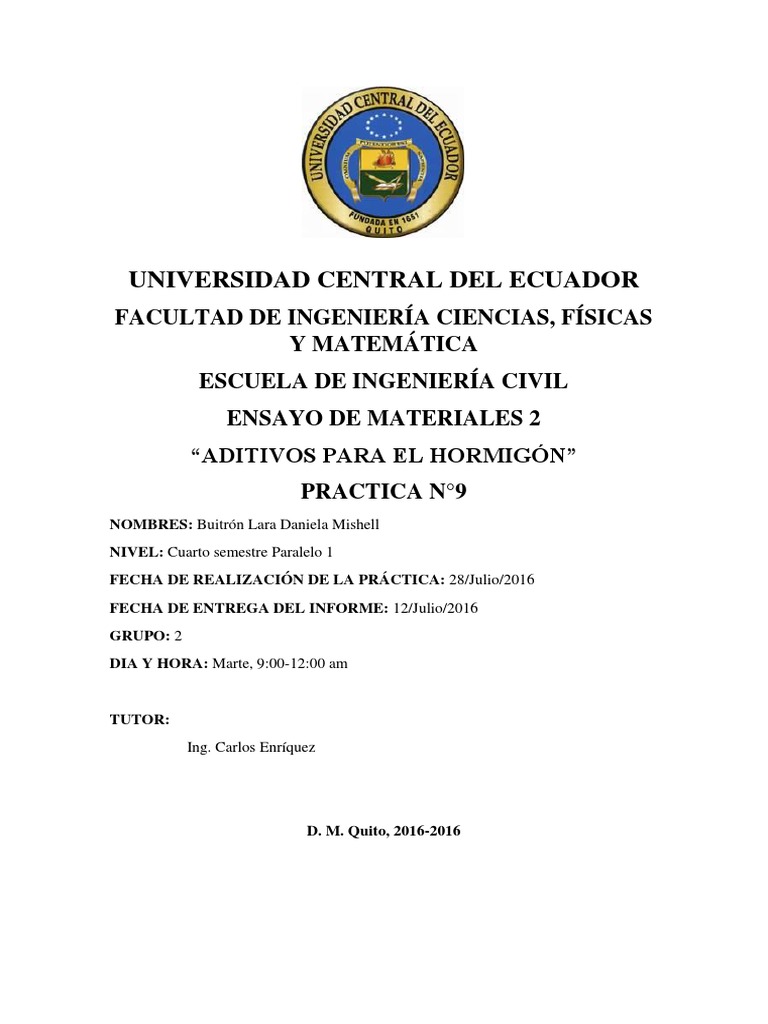 9 Hor - Adit. BuitrónDaniela G2 | PDF