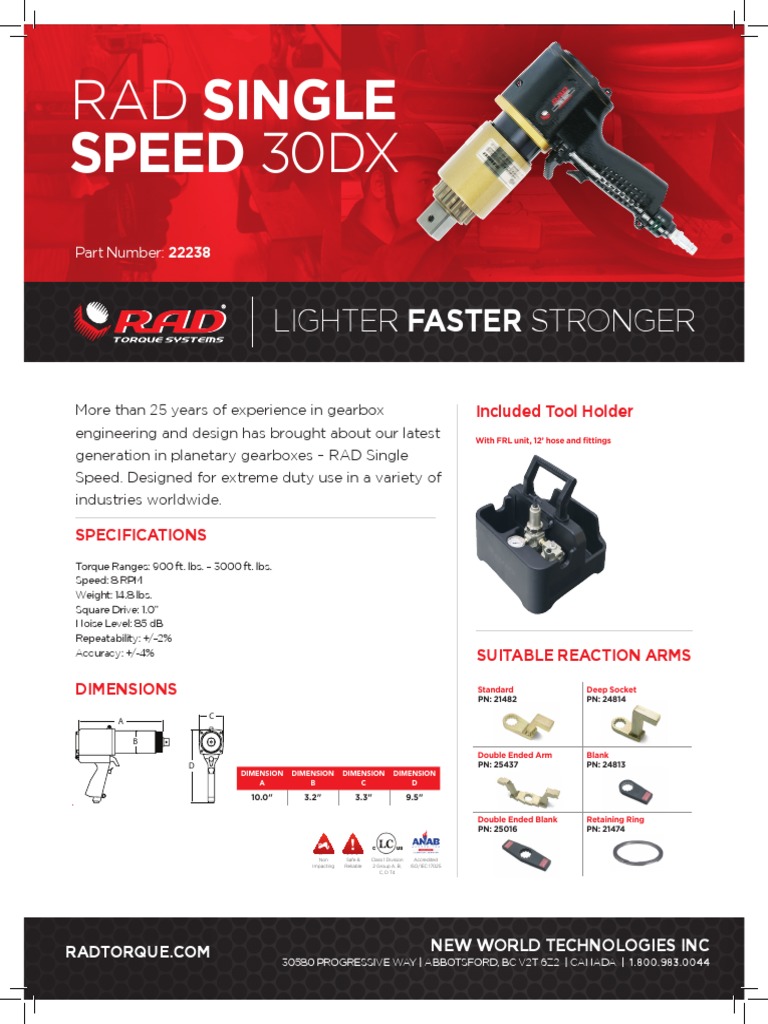 Rad 30DX | PDF | Manufactured Goods | Motor Vehicle