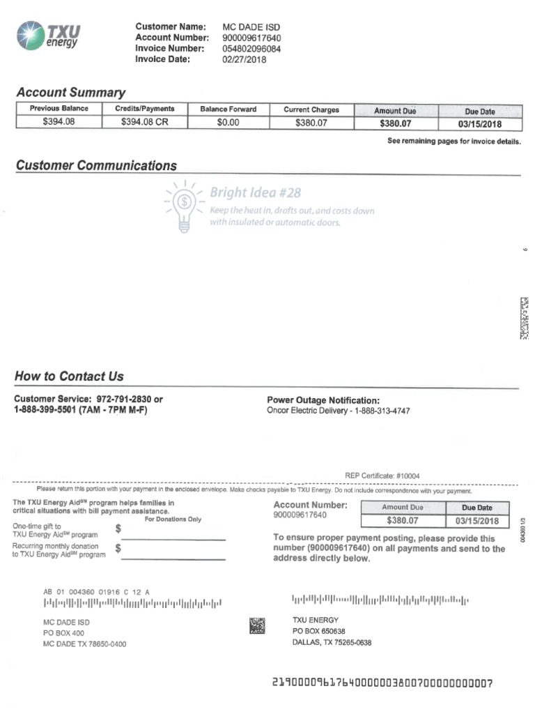 Txu Energy 02-18 | PDF