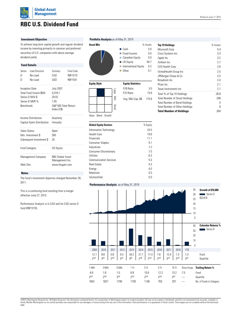 Attachment 2 RBC US Dividend Fund | PDF