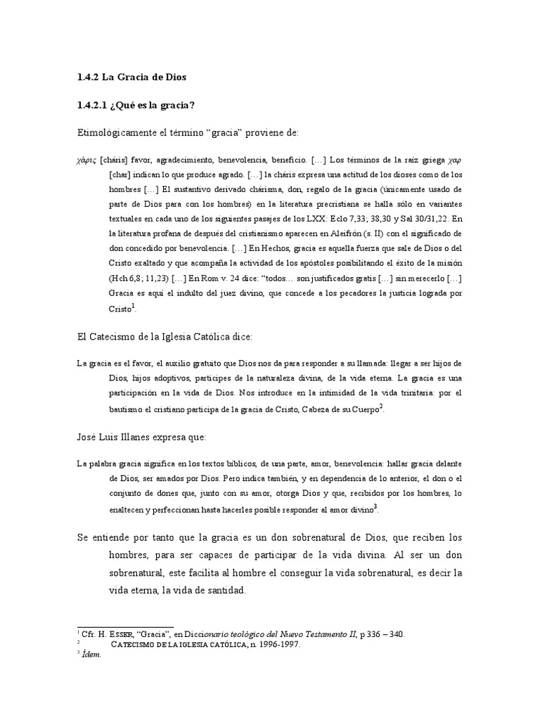 Sobre La Gracia | PDF | Gracia divina | espíritu Santo