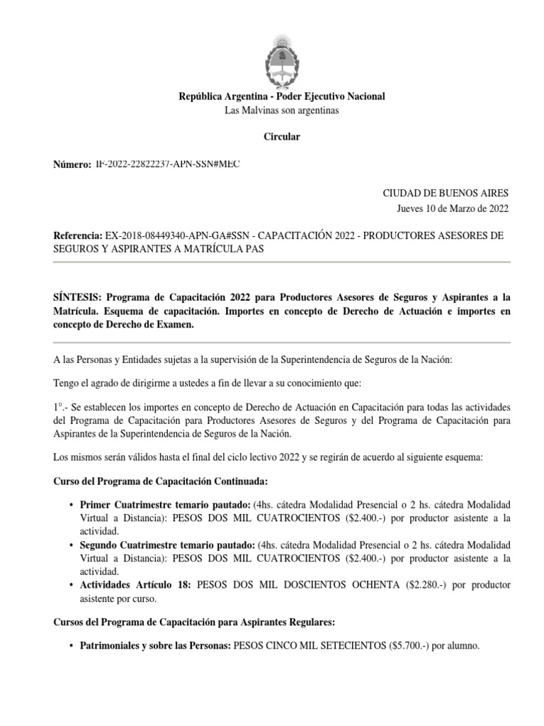 Programa PAS 2022 | PDF