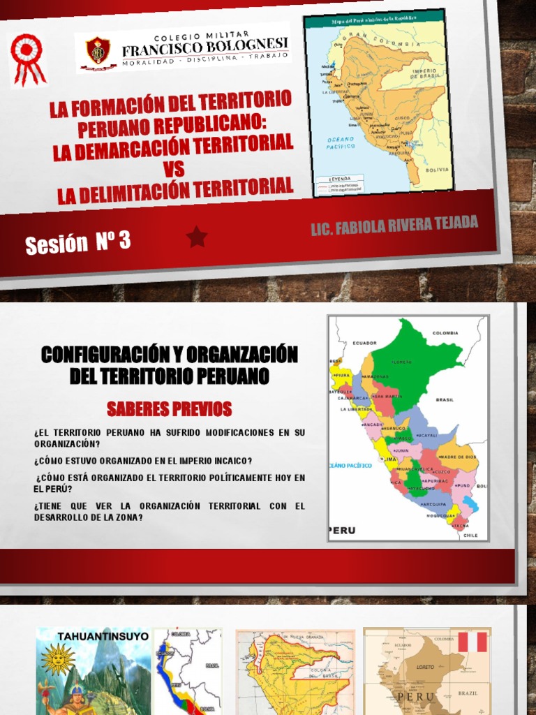Demarcación Territorial en el Perú | PDF | Perú | América del Sur