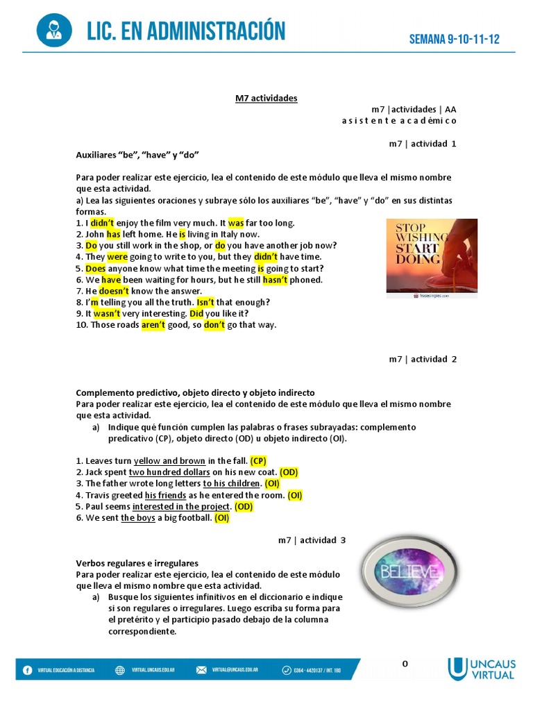 TP 7 Realizado | PDF