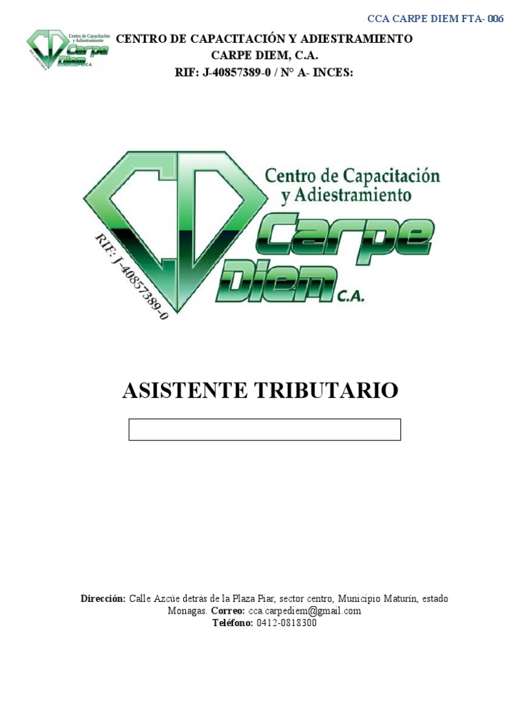Curso Asistente Tributario | PDF | Derecho