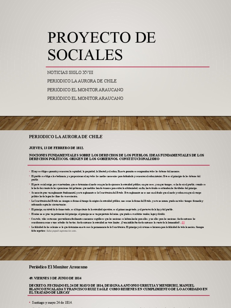Proyecto de Sociales | PDF