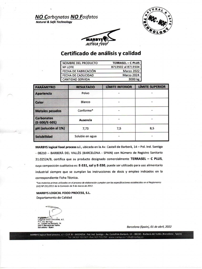 Terrasel C-Plus 2 | PDF