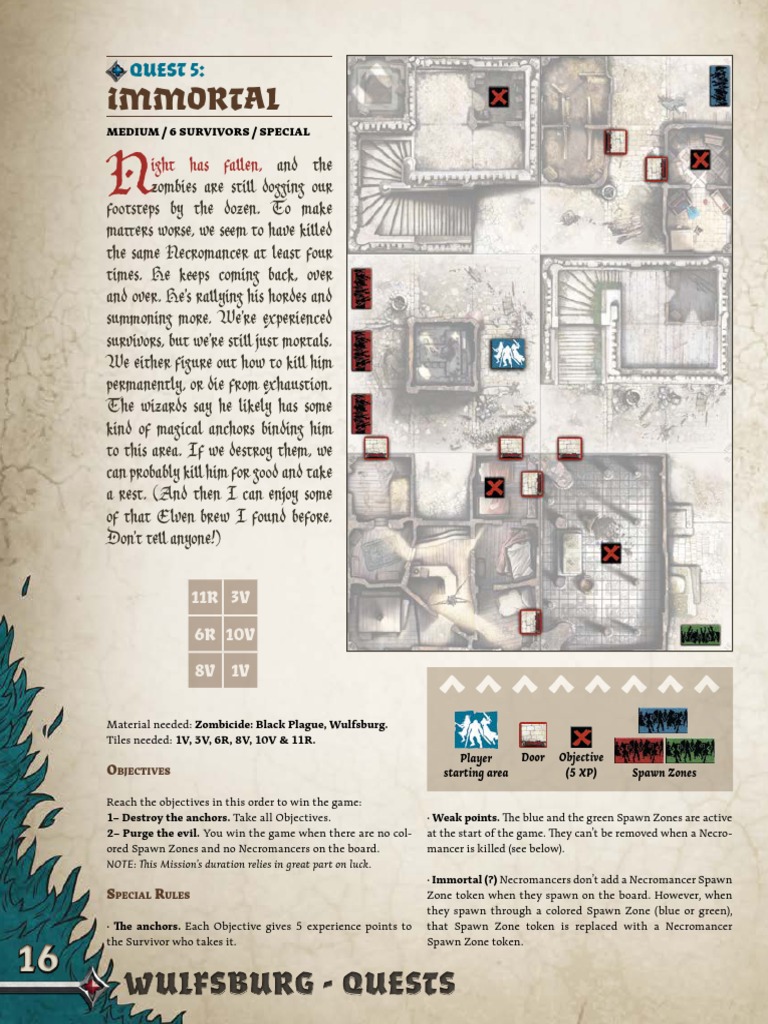 Immortal: Wulfsburg - Quests | PDF