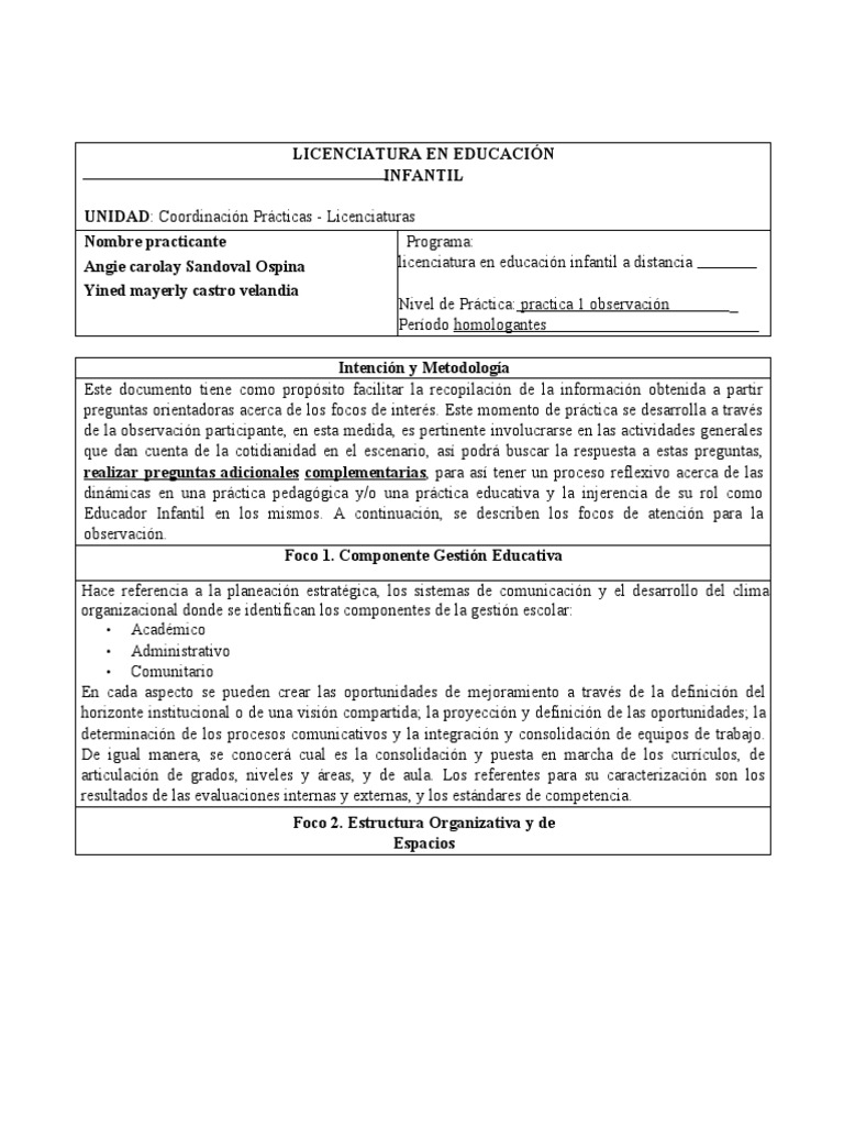 Formato de Caracterizacion Base | PDF | Plan de estudios | Inclusión ...