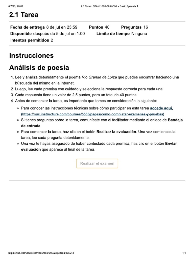 Span 1020 Modulo 2.1 | PDF