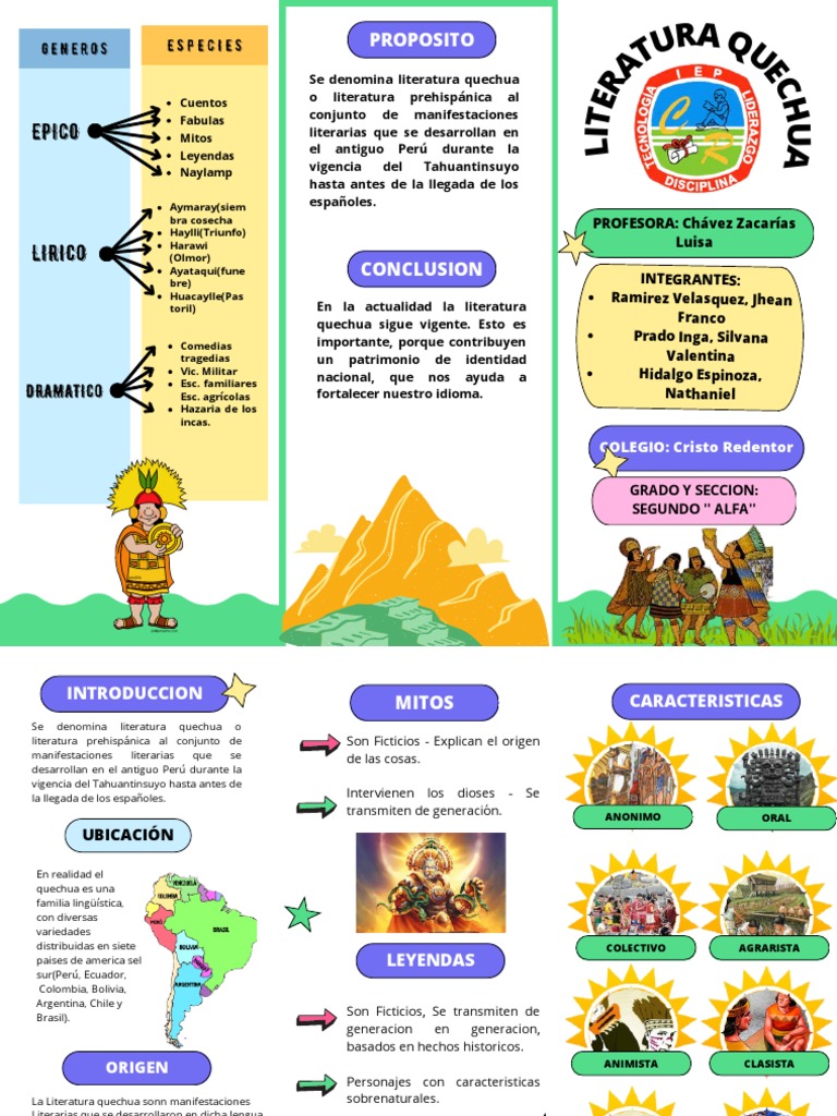 Literatura Quechua | PDF