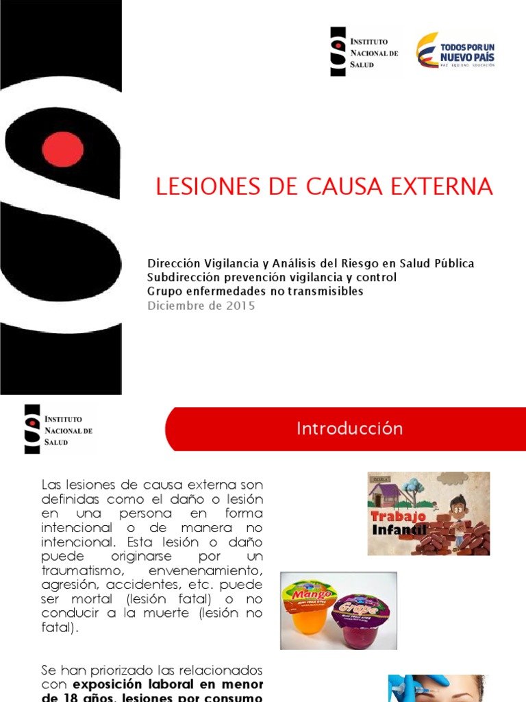 Vigilancia Lesiones Causa Externa | PDF | Ciencias sociales | Ciencia y ...