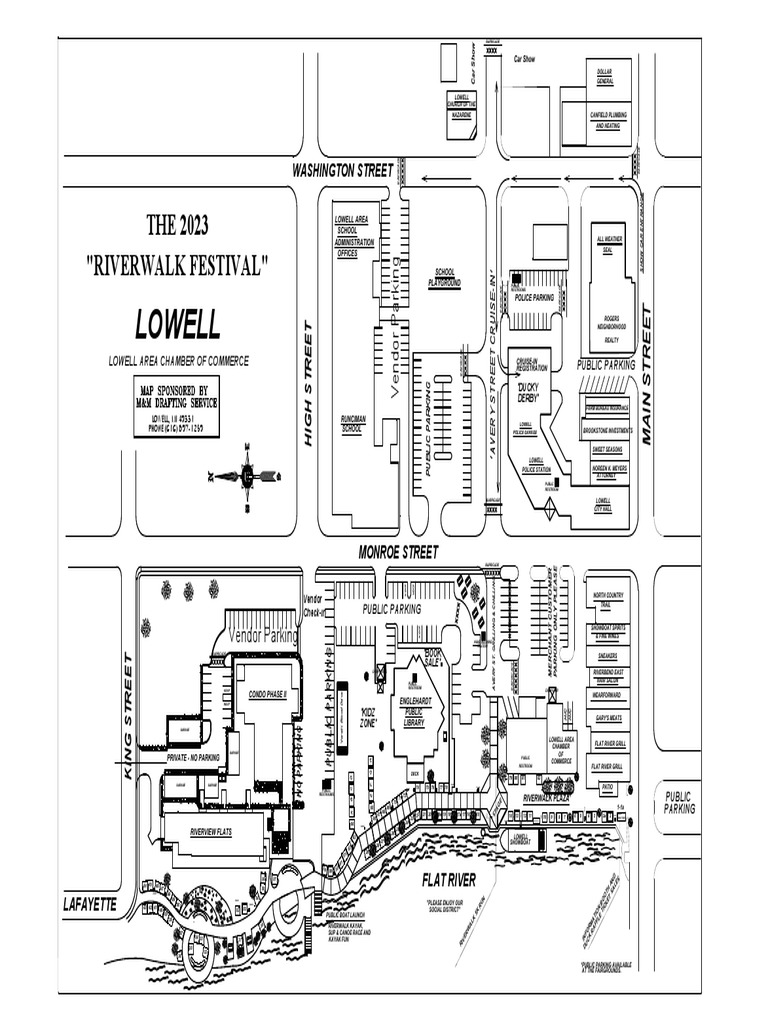 Lowell Riverwalk Festival Map | PDF