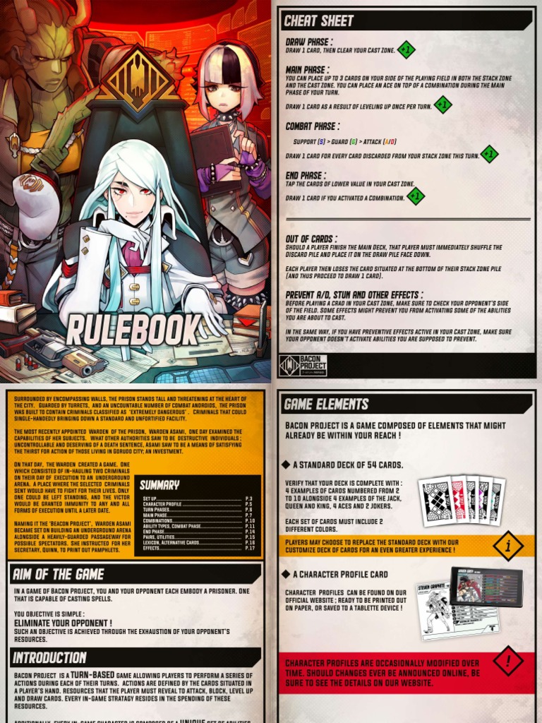 Bacon Project - Rules.en | PDF