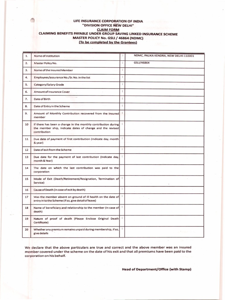 GSLI | PDF | Life Insurance | Insurance