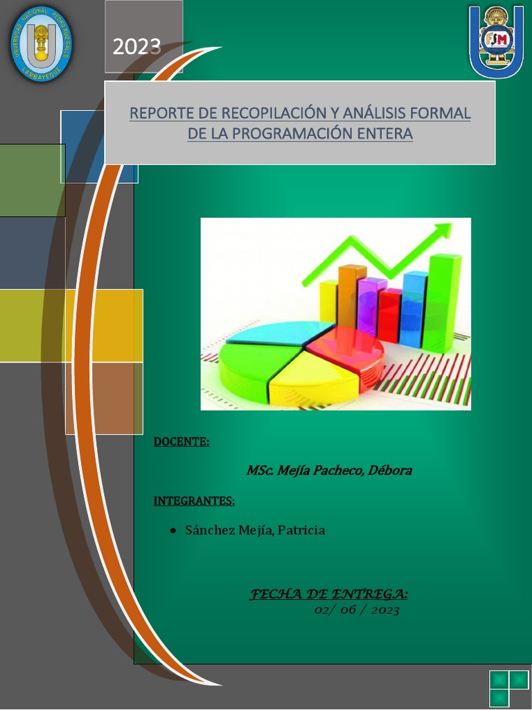 Reporte de Recopilación y Análisis Formal | PDF