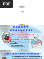 Carnet Perinatal para Atencion de La Mujer Embarazada | PDF | Embarazo ...