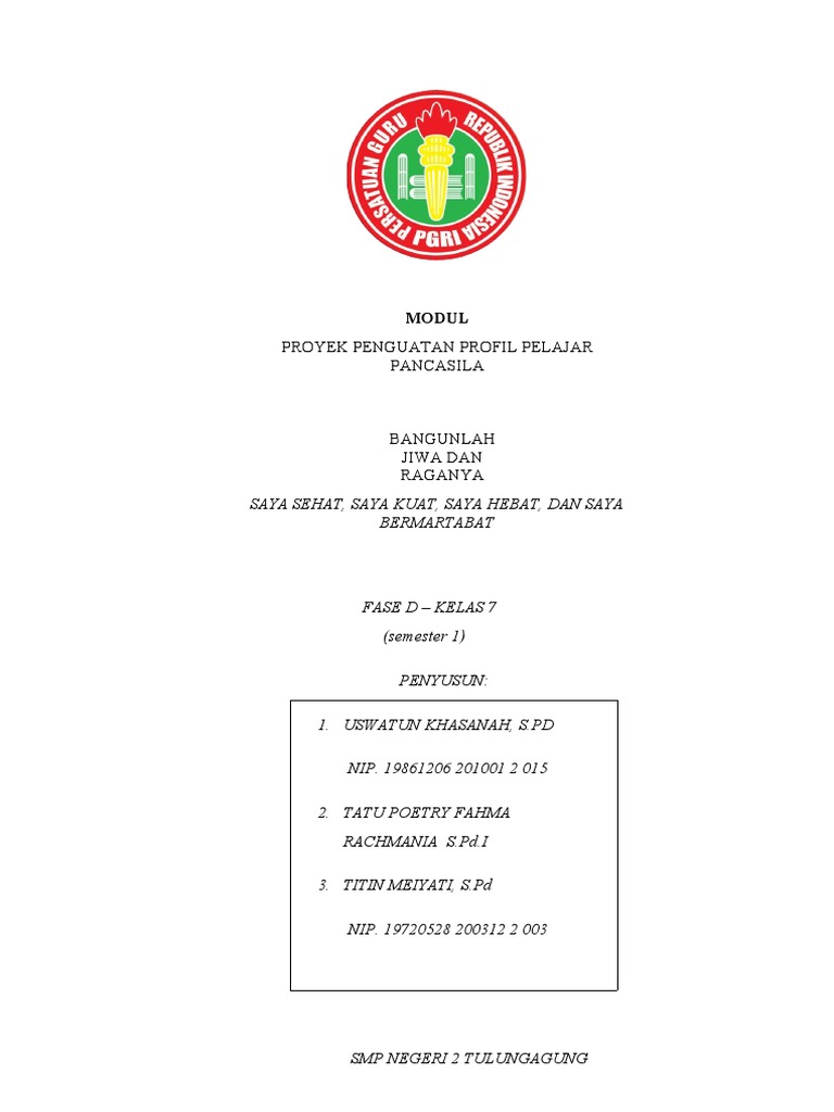 Modul P5 SMPN 2 Ta | PDF