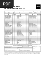 MOT Inspection Checklist Overview | PDF