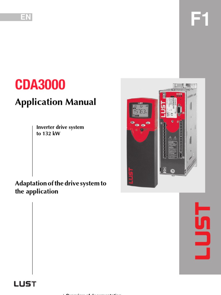 CDA 3000 - Application Manual | PDF | Power Inverter | Booting