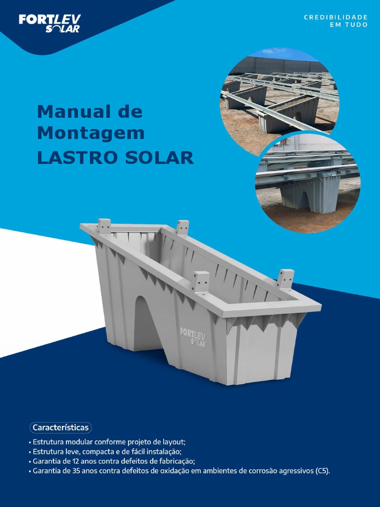 Manual de Montagem Lastro Solar - Iso3 - REV00 | PDF | Natureza ...