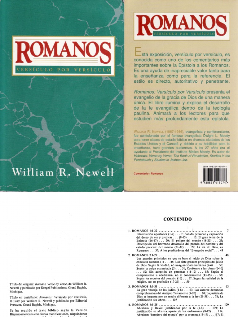 Romanos E28094 William R Newell | PDF