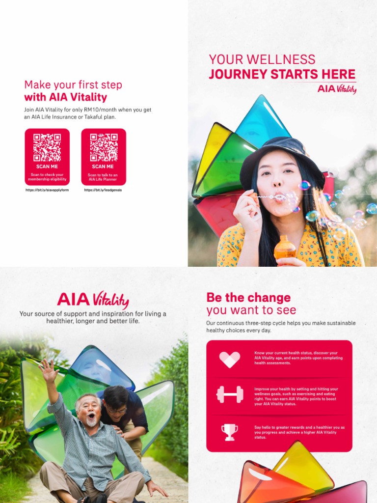 AIA Vitality Programme Brochure | PDF