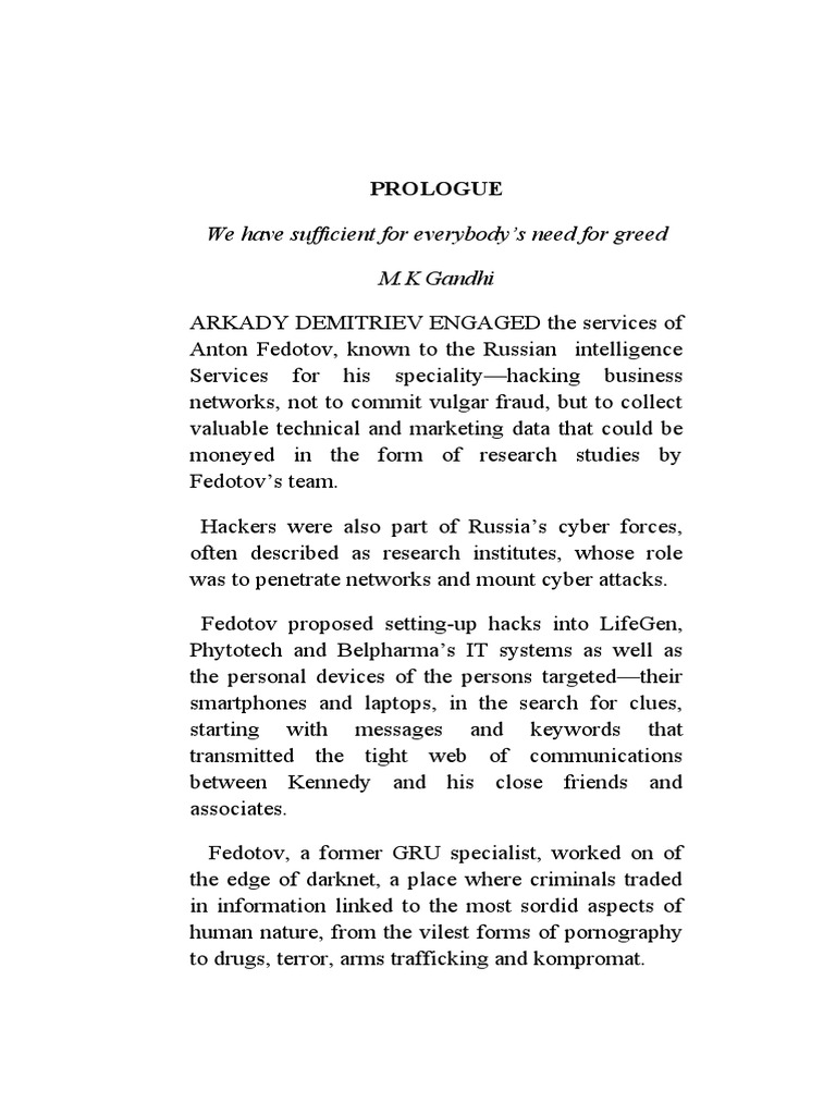 PROLOGUE | PDF | Security Hacker | Computer Security