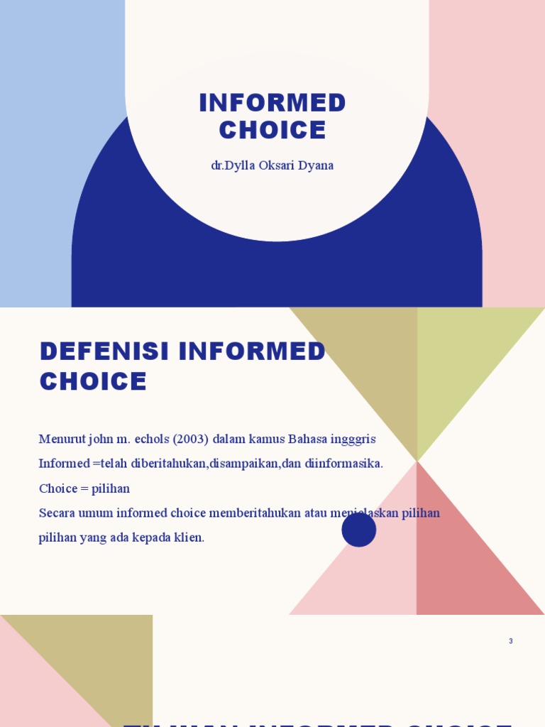 Informed Choice | PDF