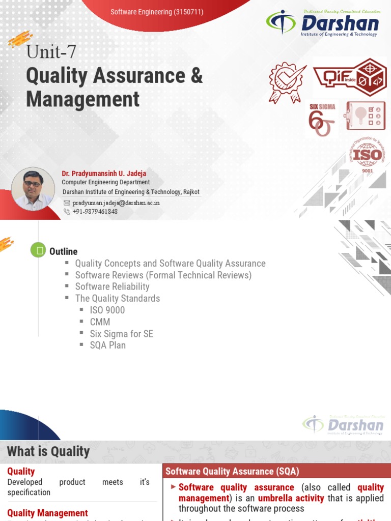 SE GTU Study Material Presentations Unit-7 26092020084508AM | PDF | Reliability Engineering ...