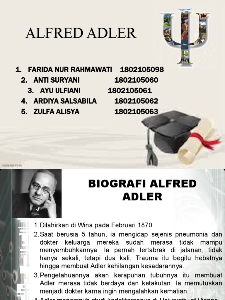 Biografi dan Teori Alfred Adler | PDF