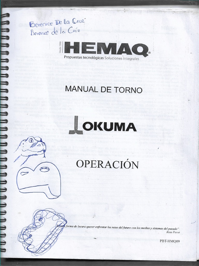 Manual HEMAQ OKUMA | PDF