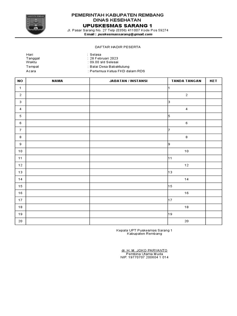 Dardir Lokmin Linsek 2023 | PDF