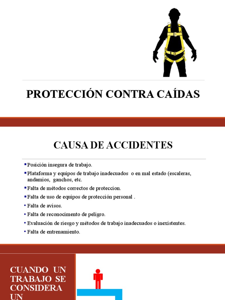 Sistemas de Protección contra Caídas | PDF | Andamio | Escalera